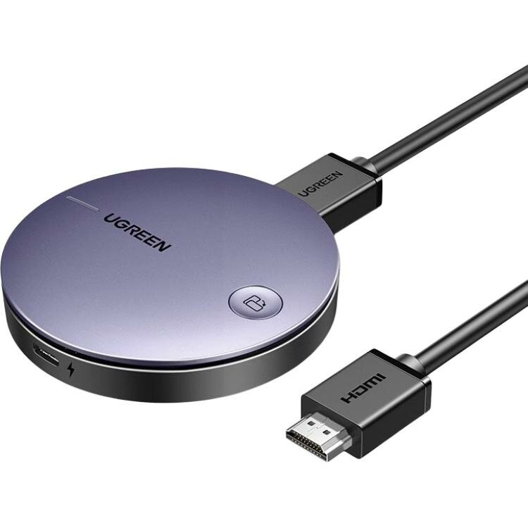 RF-модулятор и конвертер UGREEN, темно-серый, 6746008, поддержка различных форматов, компактный и легкий