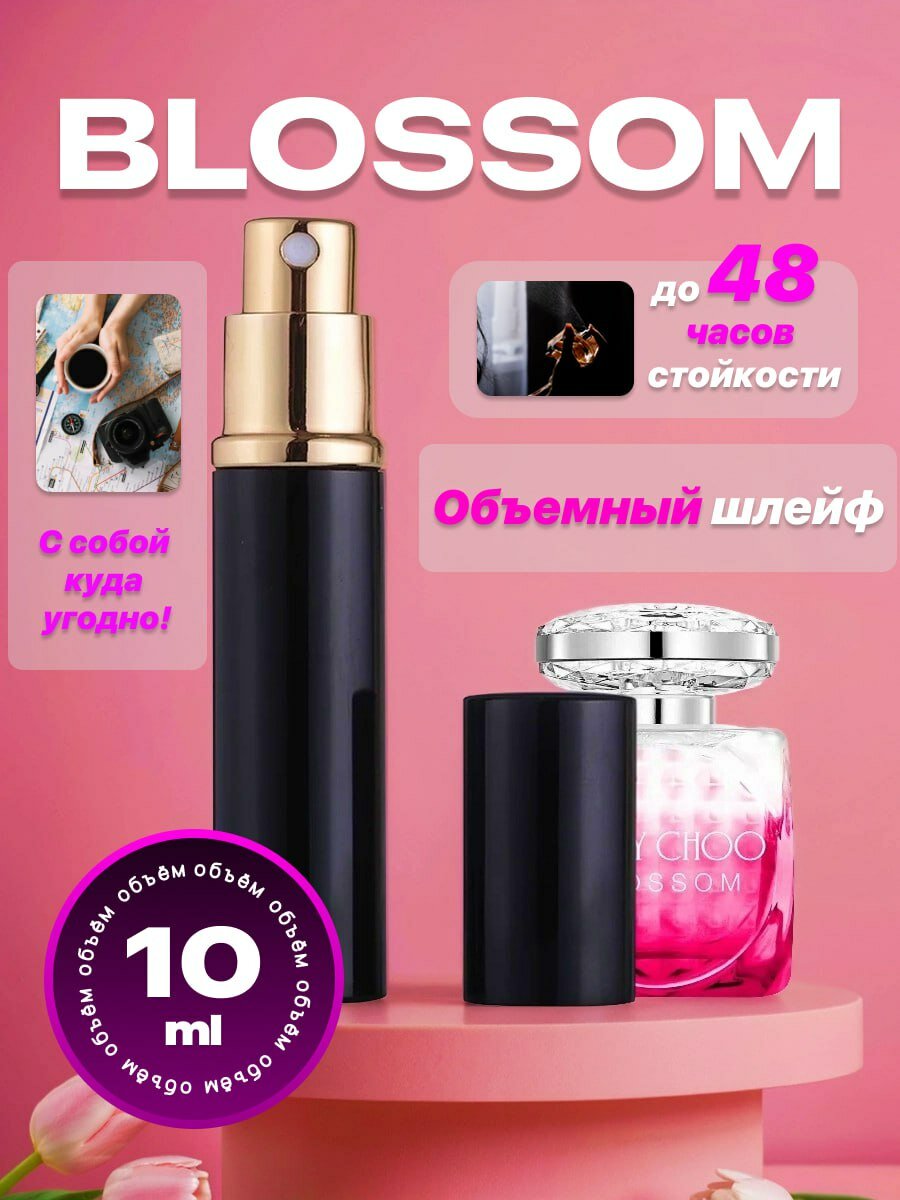 Духи женские, Jimmy Choo Blossom, стойкие ( по мотивам)10 мл