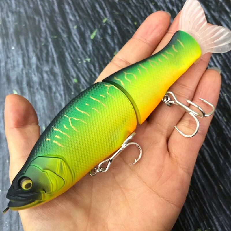 Balam 135 мм шарнирный воблер Swimbait, цвет L