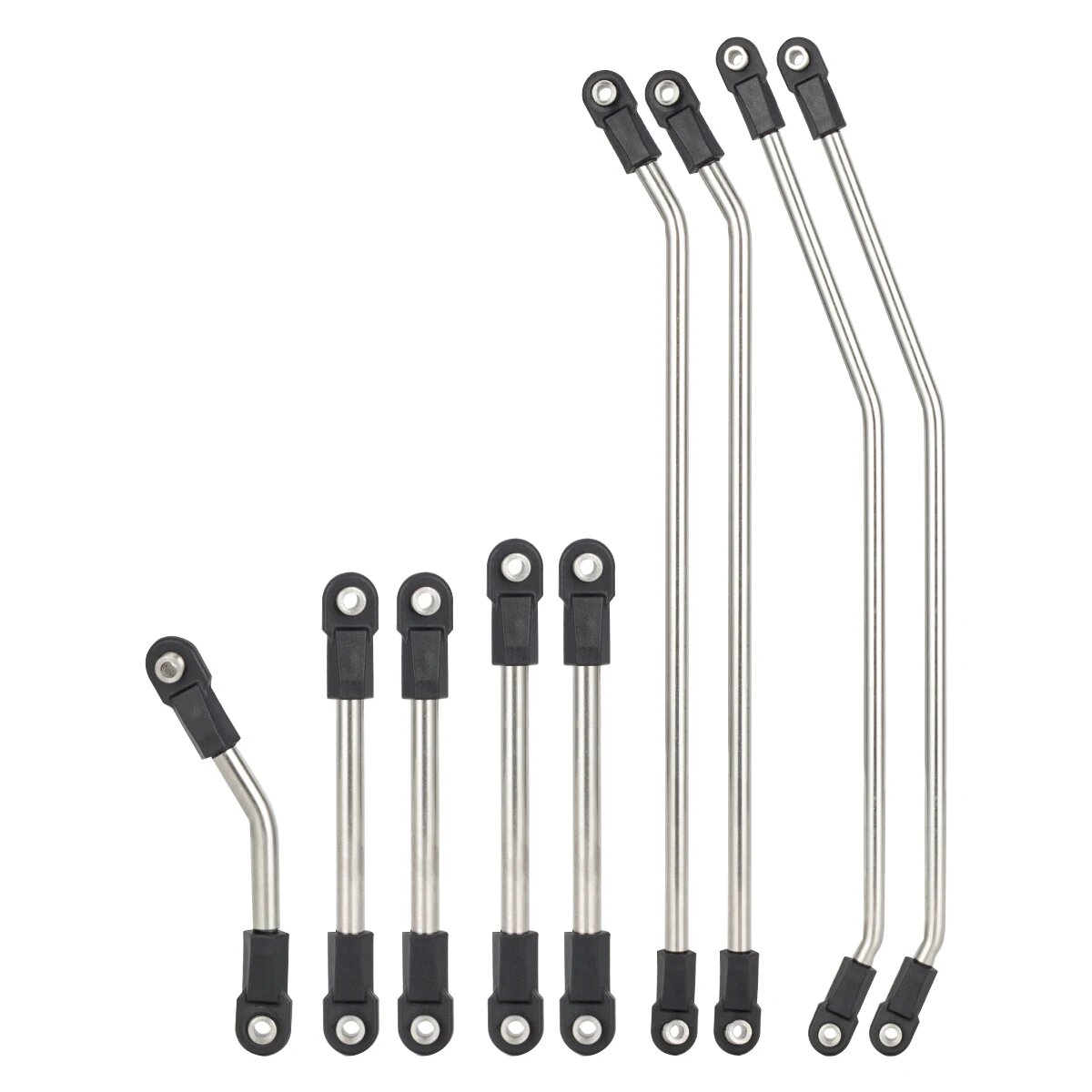 Fimonda Шасси из углеродного волокна 1/10 Черный, Links set