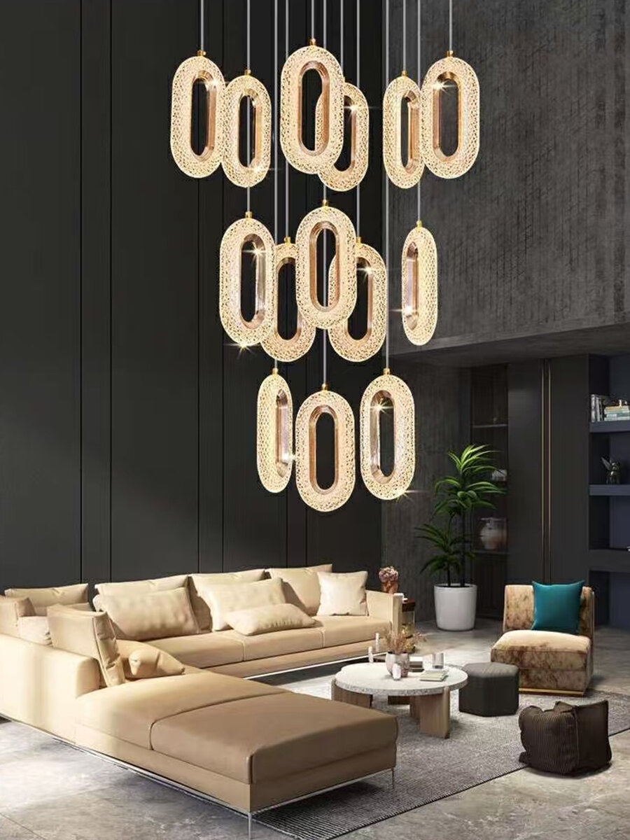 Люстра для коридора, люстра для лестницы, люстра для гостиной, люстра для балкона: 16головка