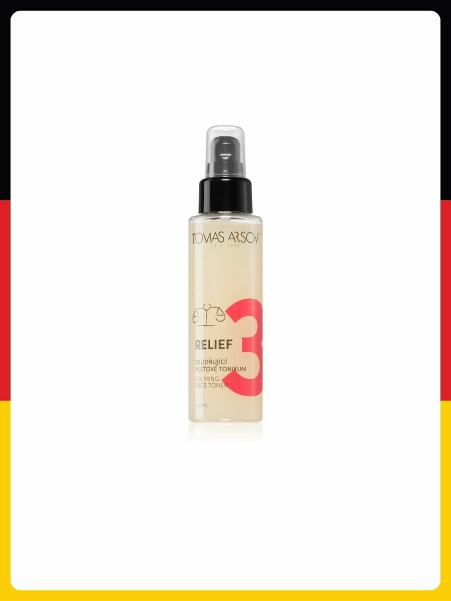 Тоник для ухода за кожей Tomas Arsov Skin RELIEF Zklidnujici pletove tonic soothing skin tonic, 100 мл