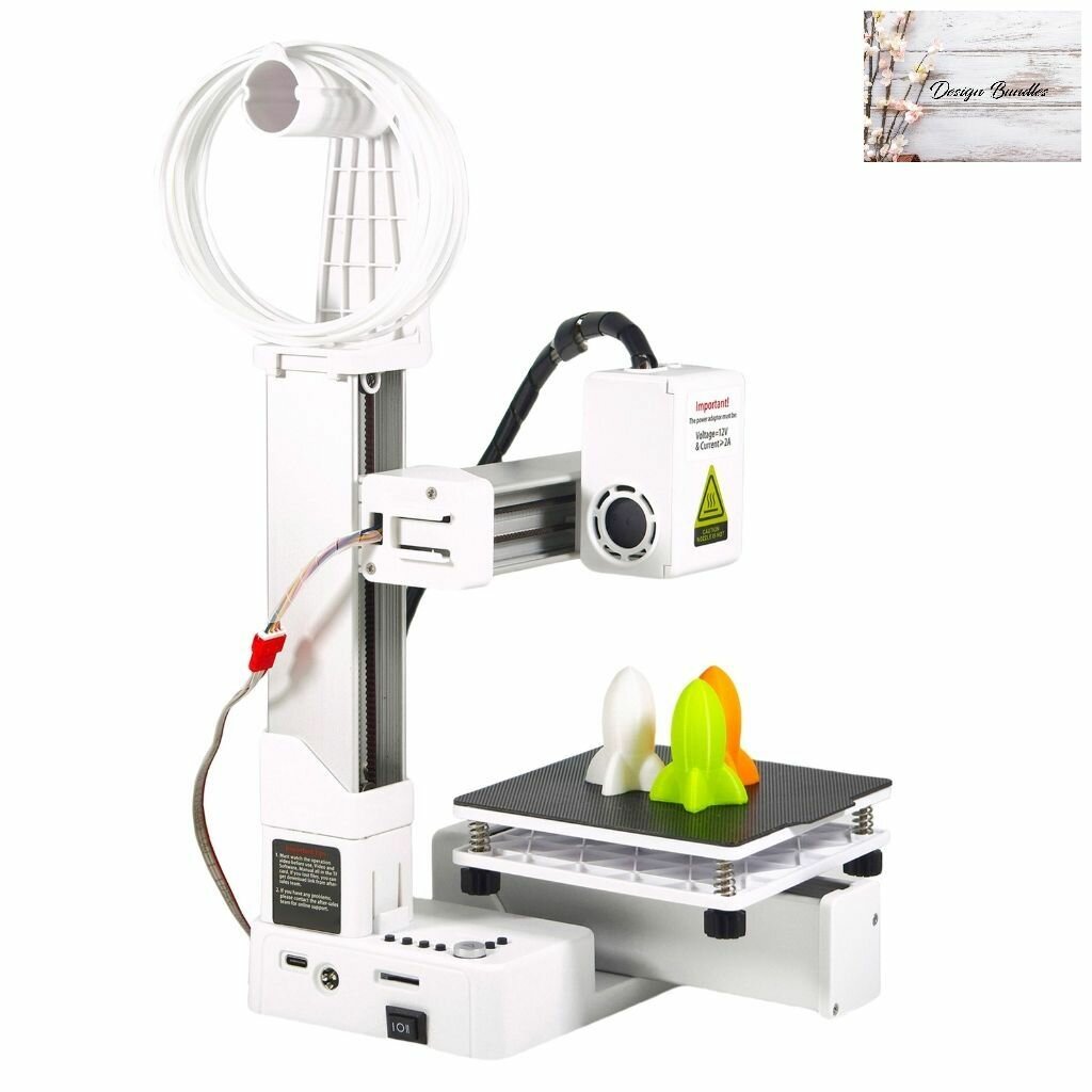 3D-принтер EasyThreed K10 Small начального уровня-белый