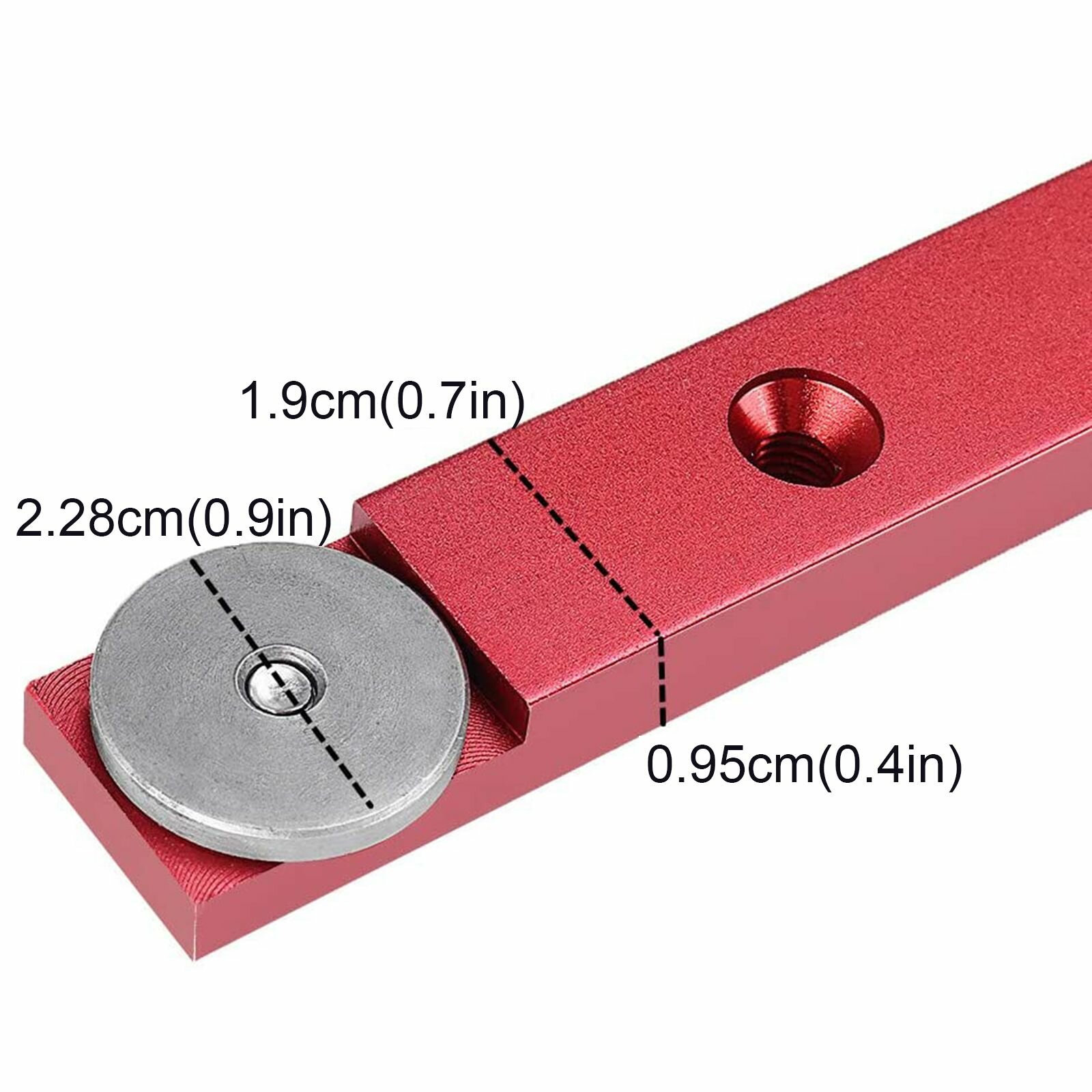 Функциональный инструмент для обработки древесины из алюминиевого сплава 650 мм для настольной пилы