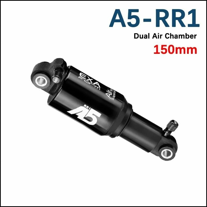 Эксклюзивный воздушный амортизатор KS EXA FORM для задней подвески горного велосипеда, созданный из сплава алюминия с ходами 125 150 165 190 мм