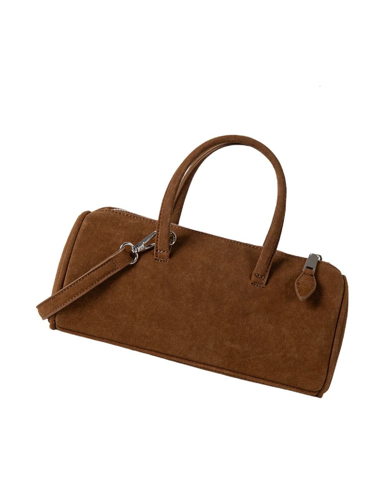 Стильная сумка с дизайном подушки, повседневная Suedes, трансформируемая через плечо или ручная переноска, легкие сумки через плечо для повседневного использования