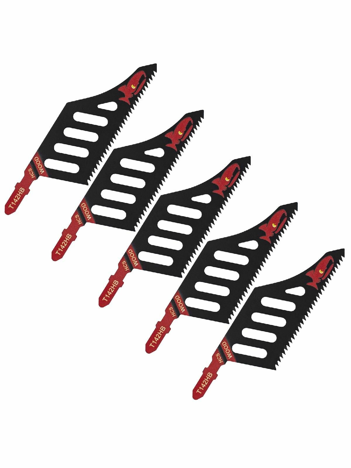 Пильный диск,5 пильных полотен специальной формы с красными ручками