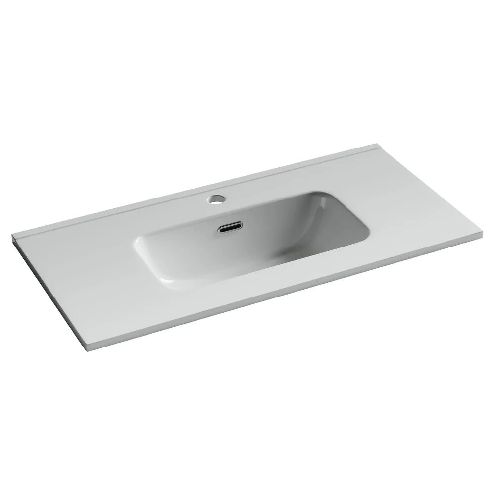 Раковина накладная Ceramicanova Компакт (Compact) 810x395x170, белый, CN7026