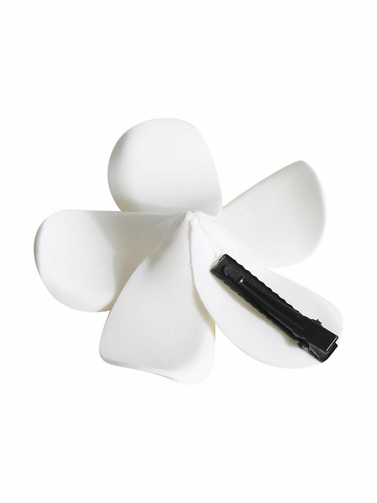 Зажим для волос "Плюмерия", - 9cm