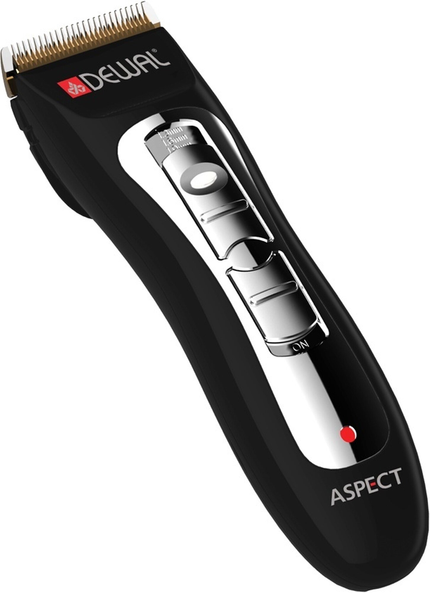 Машинка для стрижки DEWAL PRO ASPECT 03-031, профессиональная, 4 насадки, 2 аккумулятора