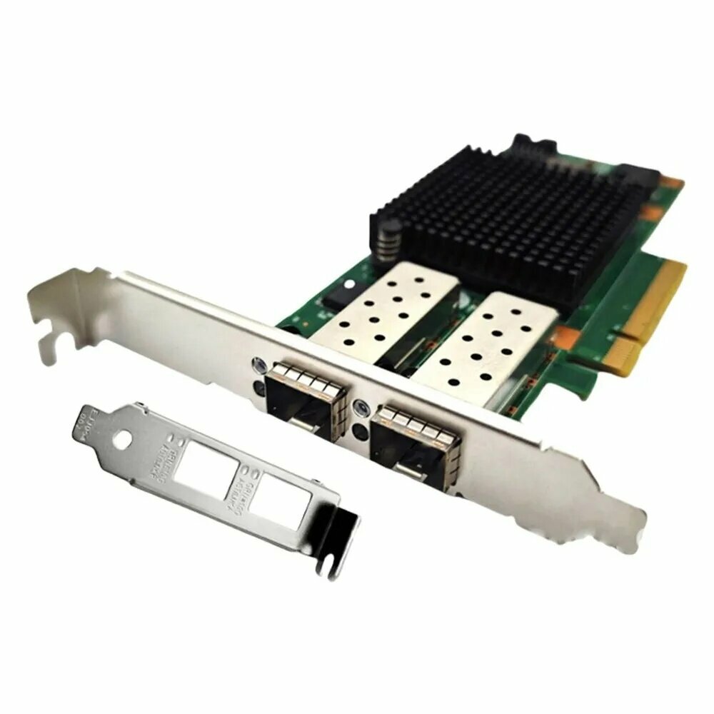 Для X520-DA2 E10G42BTDA SR2 82599ES Двойной оптический порт 10G Гигабитное волокно