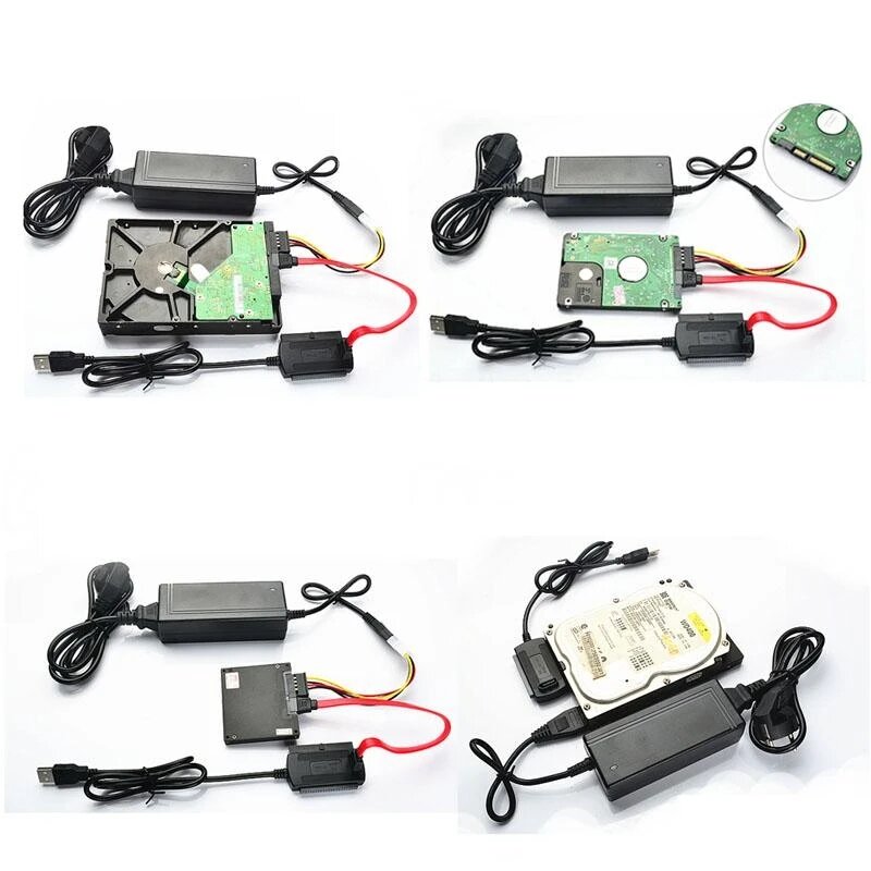 USB-адаптер OOTDTY для IDE 3.5"/IDE 2.5"