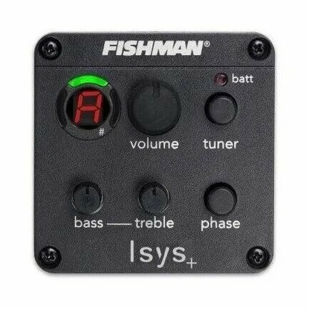FISHMAN ISYS звукосниматель пьезоэлектрический тюнер эквалайзер предусилитель гитарная модель метроном абсолютно новые гитарные аксессуары