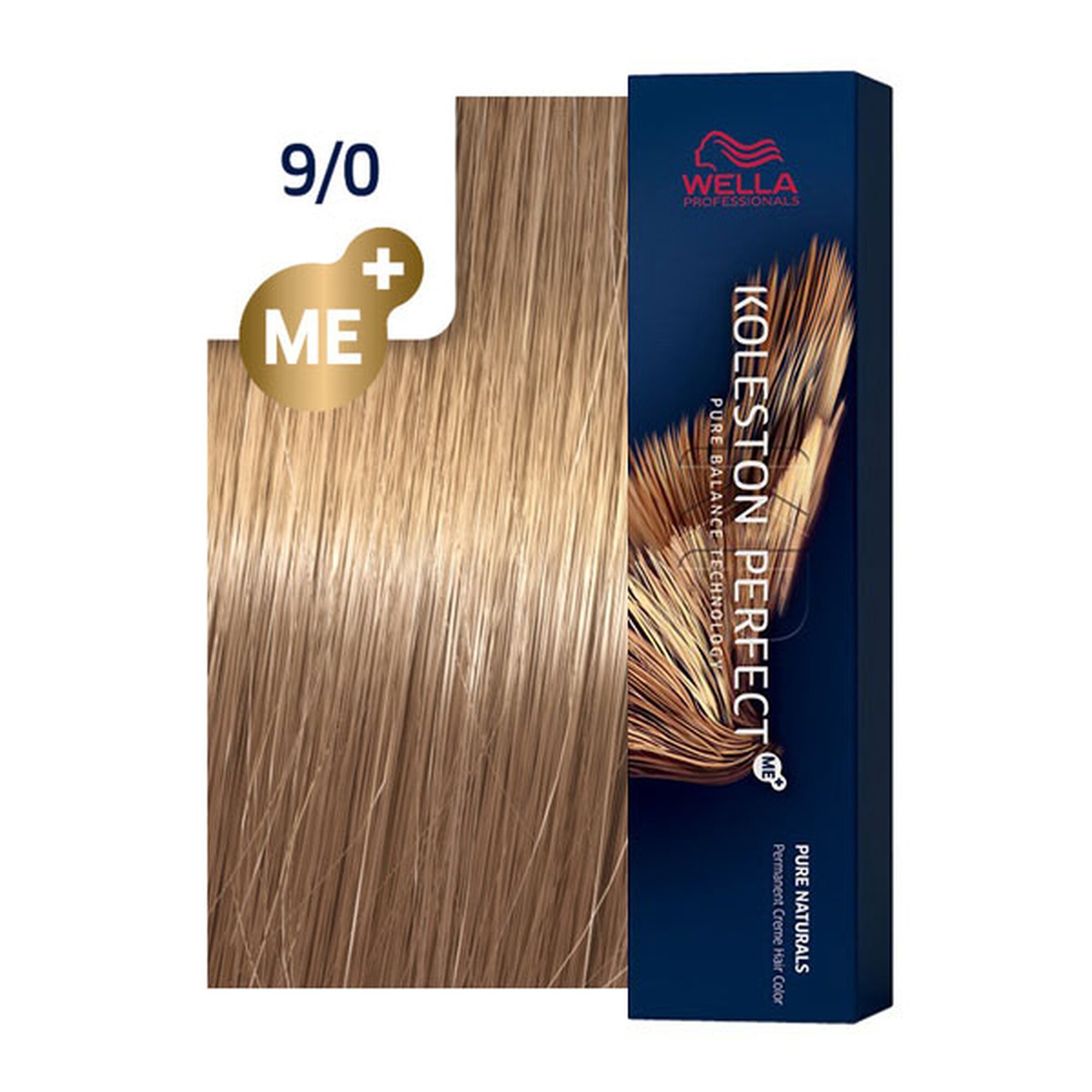 Wella /81650858/крем-краска Koleston Perfect Me+ Pure Naturals 9/0 очень светлый блонд натурал. для волос 60 мл