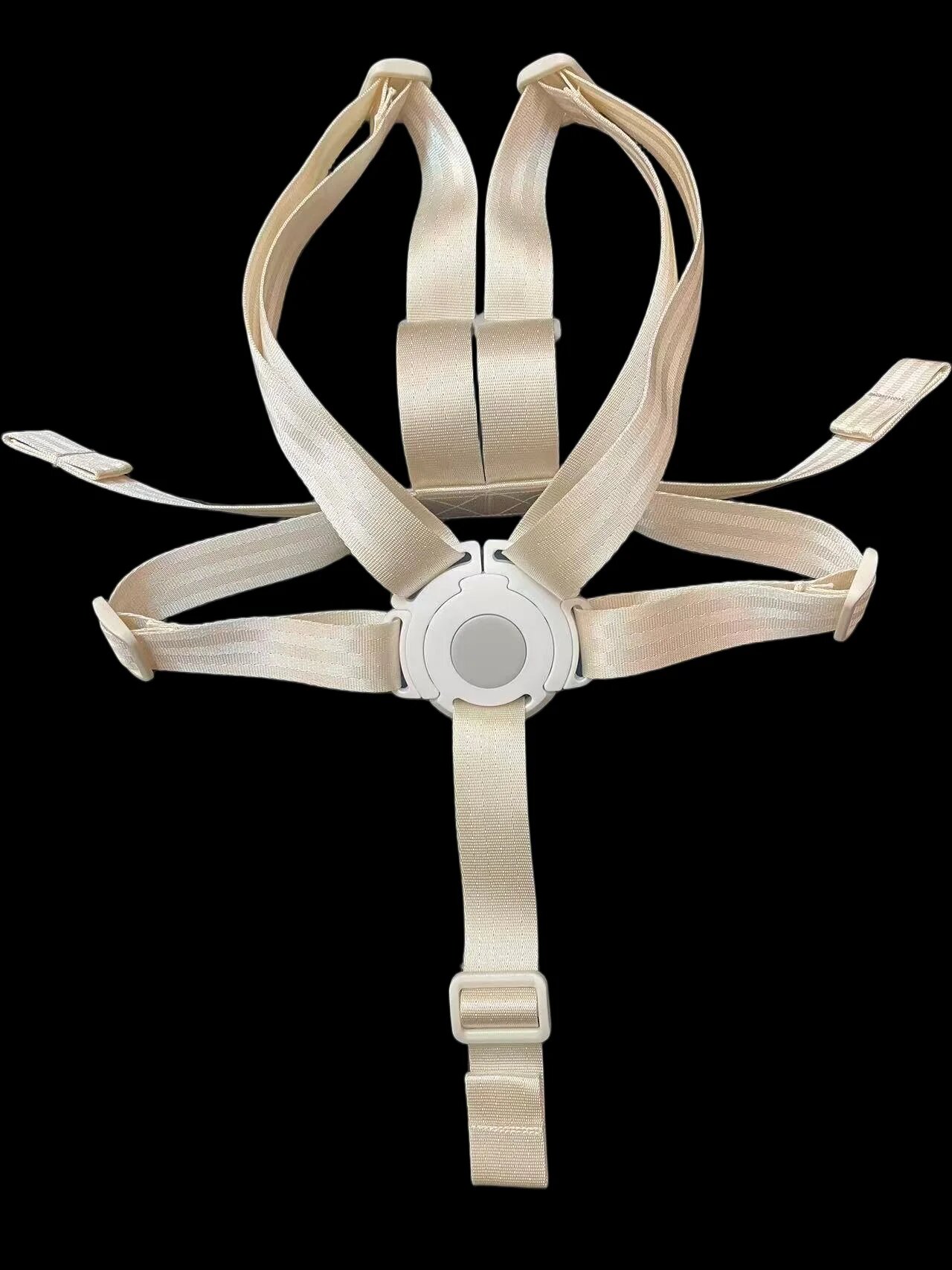 5-точечный ремень безопасности CYBEX r Click AND Fold Белый, Champagne