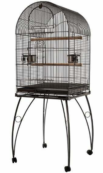 Triol Клетка SY230 для птиц, эмаль, 58*58*163,5см 16 кг