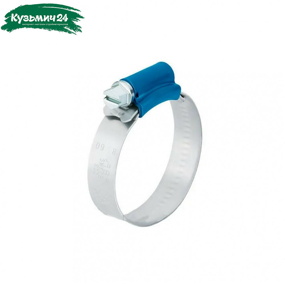 Хомут червячный обжимной ABA Original 08134001067, 58-75, 12 мм, стальной