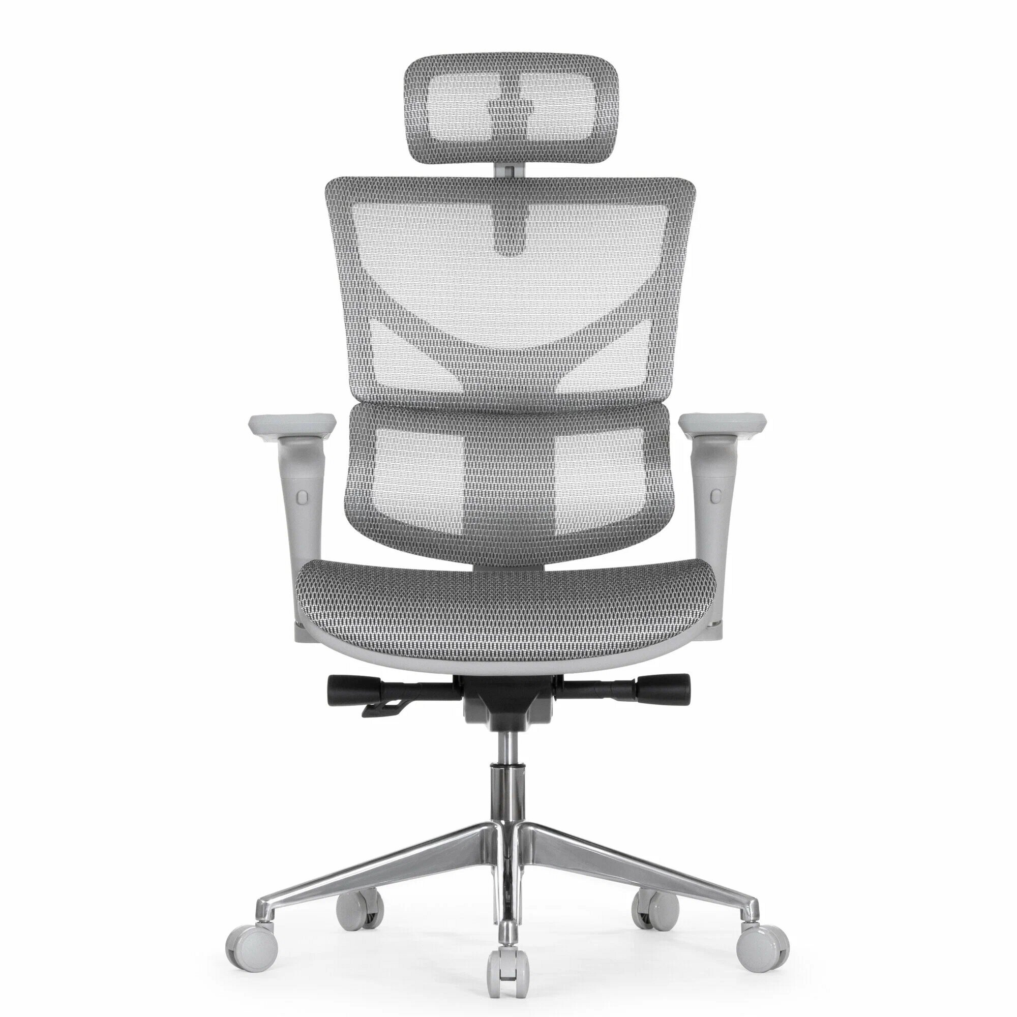 Кресло FALTO SAIL ART 2 (подлокотники 6D(360), сетка, каркас серый, белый)