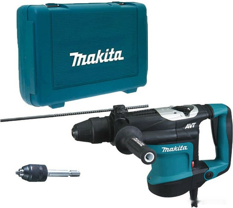 Перфоратор Makita HR3541FCX, SDS-Max, 850Вт, 3300уд/мин, 6.1Дж, с кейсом