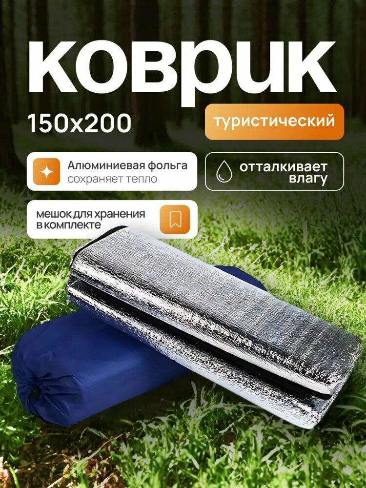 Коврик туристический