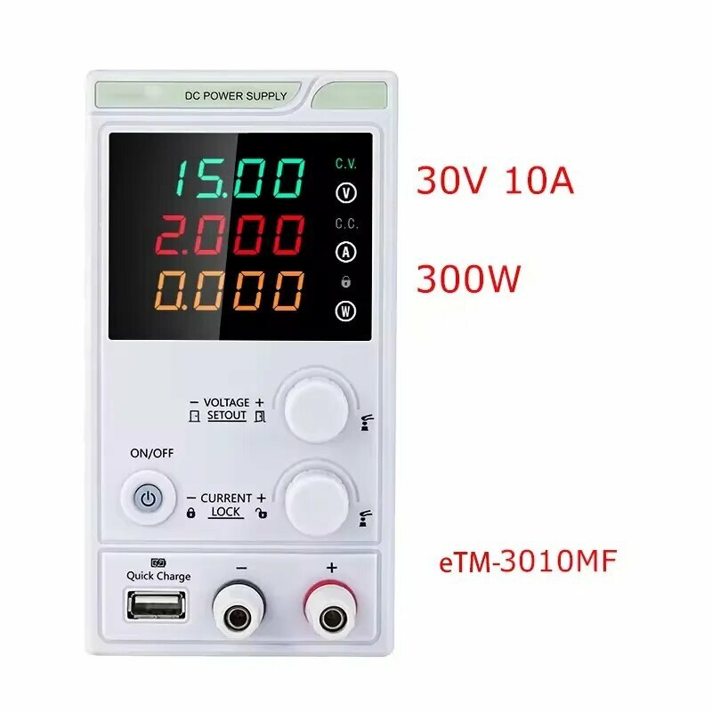 Импульсный блок питания eTM-3010MF 300Вт, 30В, 10А