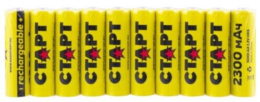 Аккумуляторы 2300 mAh старт NIMH-SH10 AA 10 шт