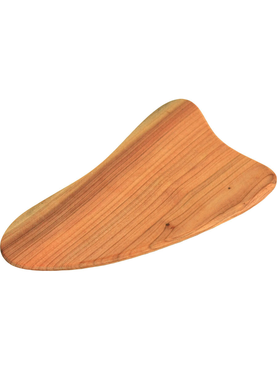 Массажер гуаша Суши Веник, натуральное дерево (можжевельник)