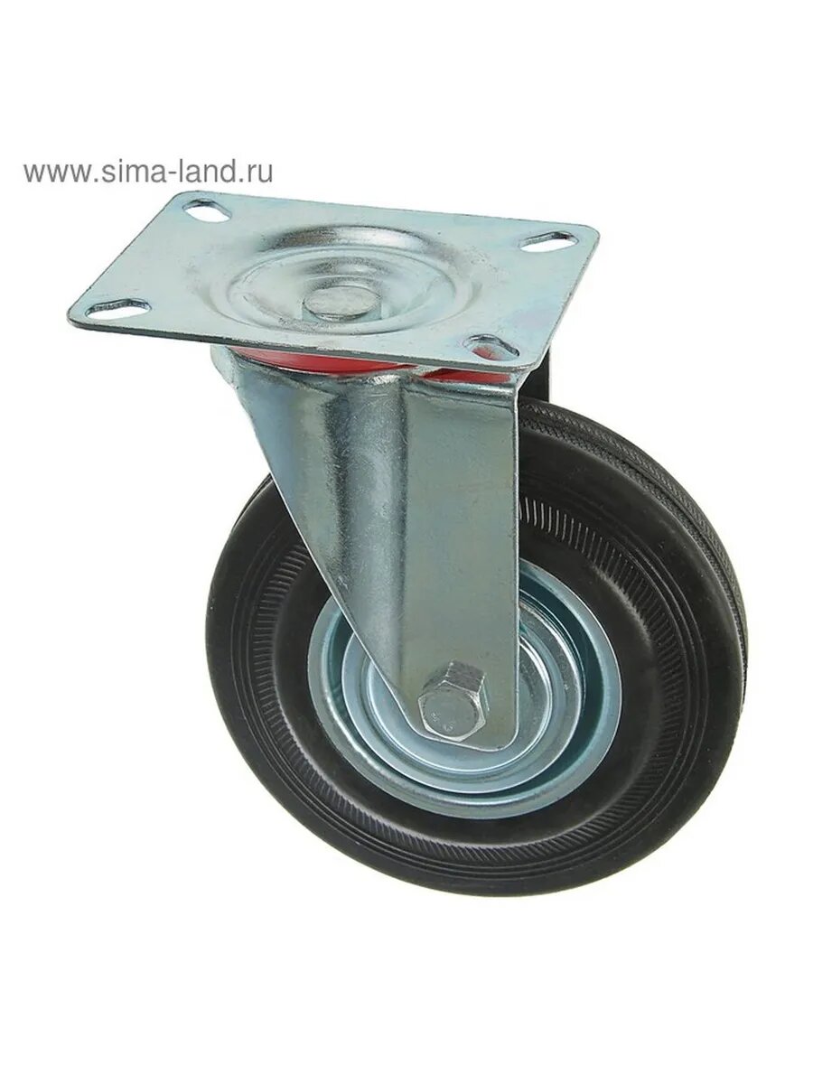 Удобное колесо для транспортных тележек 125 мм