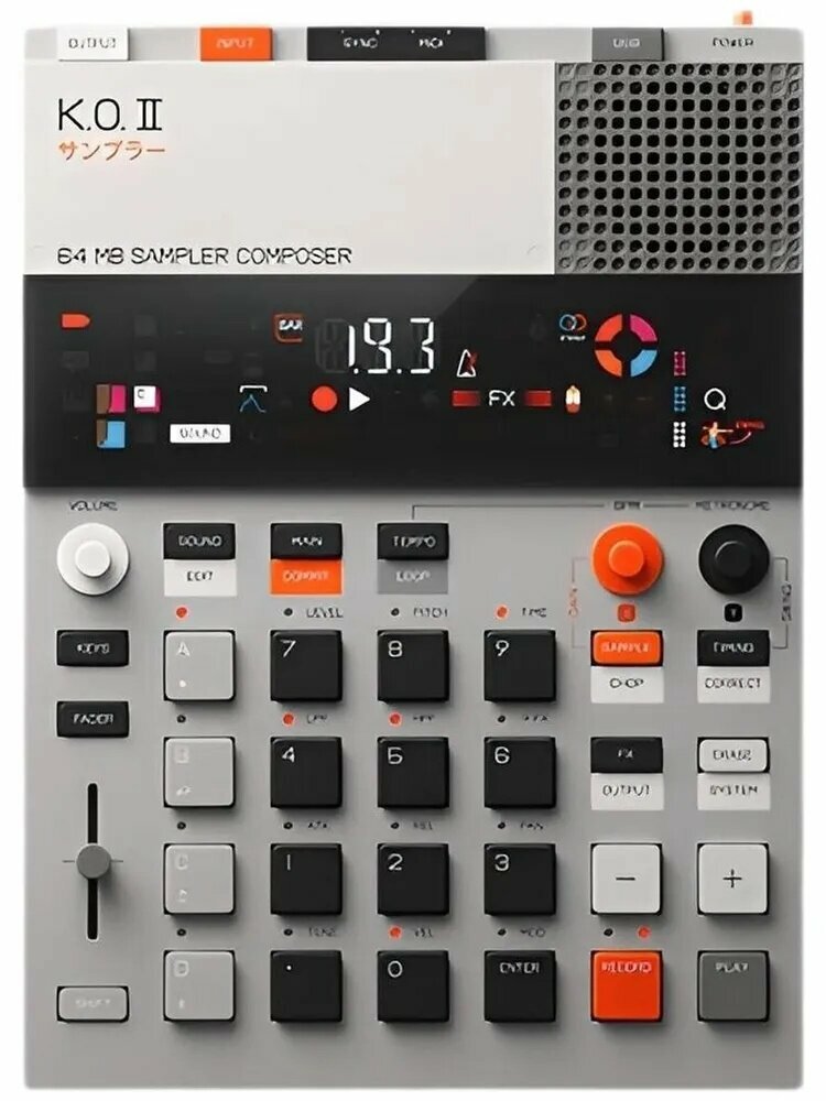Teenage engineering EP133 K.O. II Сэмплер-Секвенсор, Мечта битмейкера, OS 2.0 с Ресэмплингом