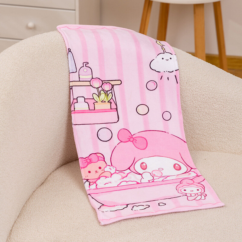 Детские полотенца из хлопка с начесом, толстые, с мультяшным рисунком, банные полотенца для детей, впитывающие полотенца для лица, полотенца для рук, полотенца для вытирания пота, пляжные полотенца.