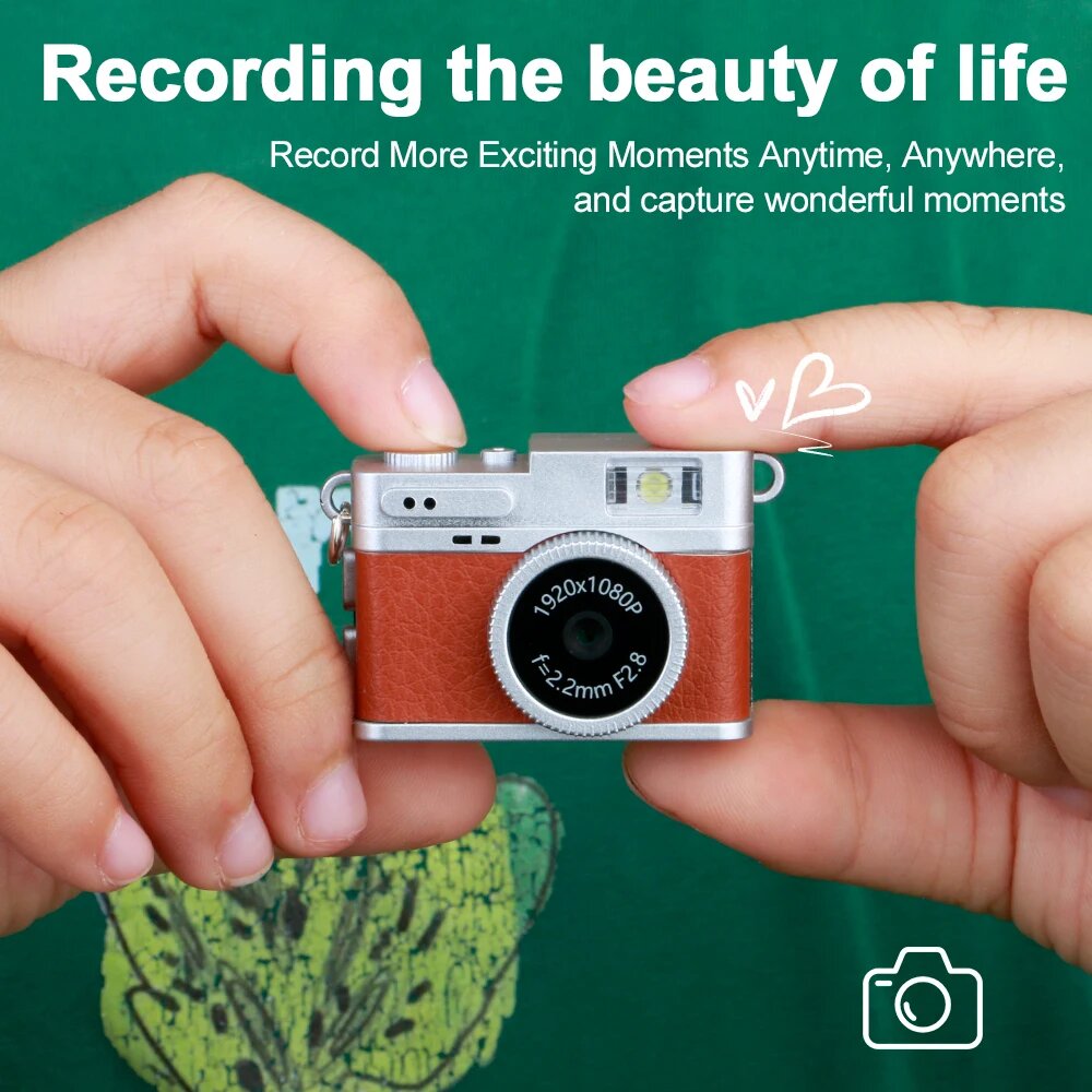 Мини-видеокамера S150 Camera Add 16G, Brown — фото 1