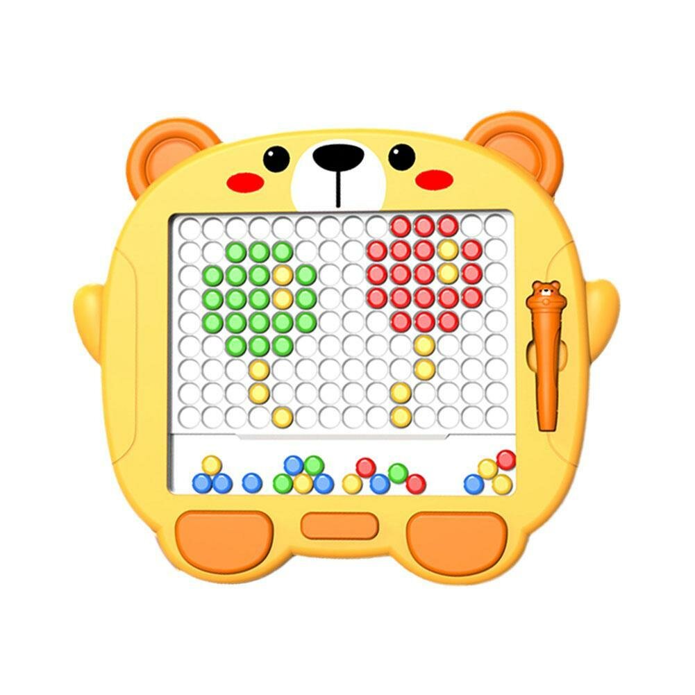 Развивающий магнитный планшет, Магнитная цветная доска для рисования, детская игрушка, рисовальная доска, Для мальчиков и девочек