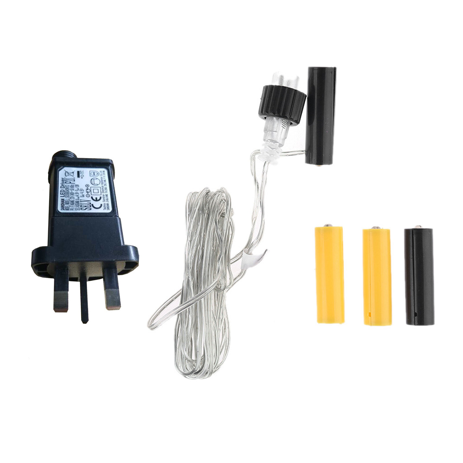 США, Великобритания Plug AA AAA Батарея Замена 2x 3x адаптера питания для радио светодиодной лампы электрической игрушки