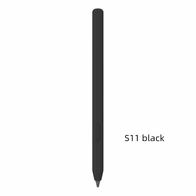 Силиконовый защитный чехол для стилуса Samsung S Pen к Galaxy Tab S11/S11 Ultra - черный, ударопрочный