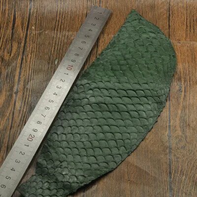 Натуральная рыбачья кожа для рукоделия 25x10 см 1