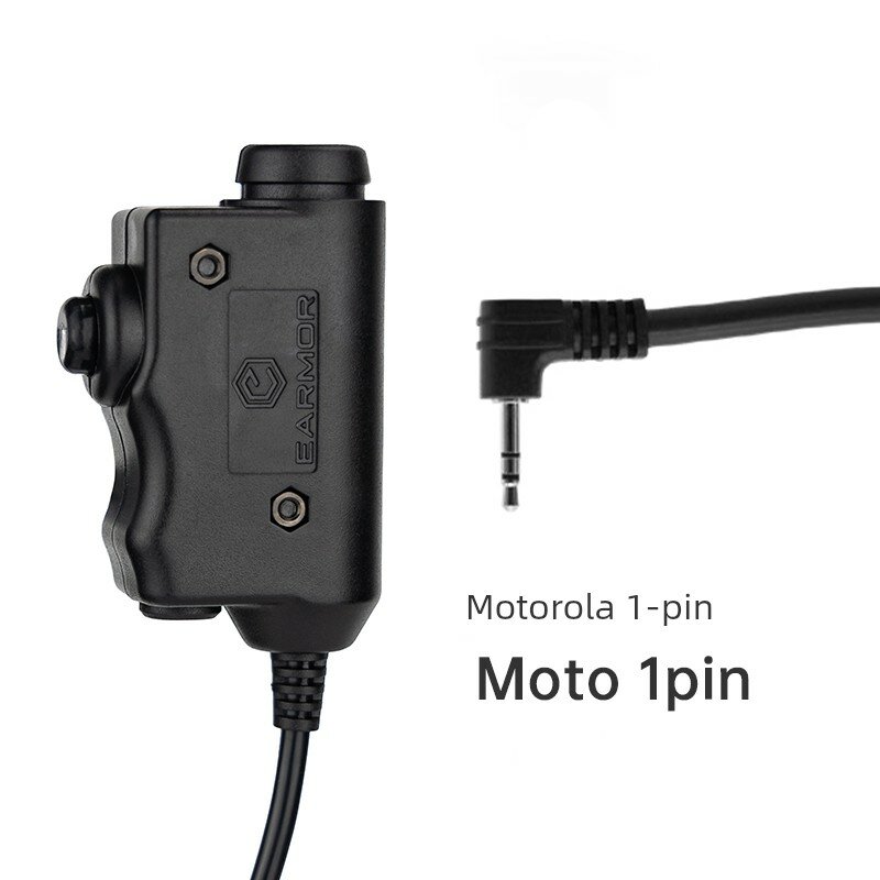 EARMOR M51 тактический гарнитура с разъемом Motorola 1-контактный для PTT-связи