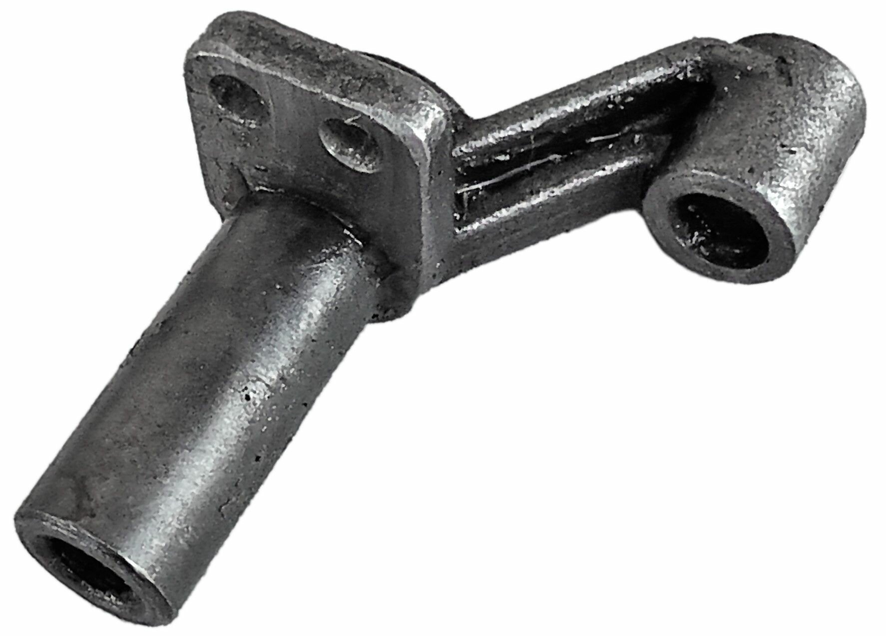 Ось с рычагом вилки понижающего редуктора 70-1723020, на трактора МТЗ 80/82