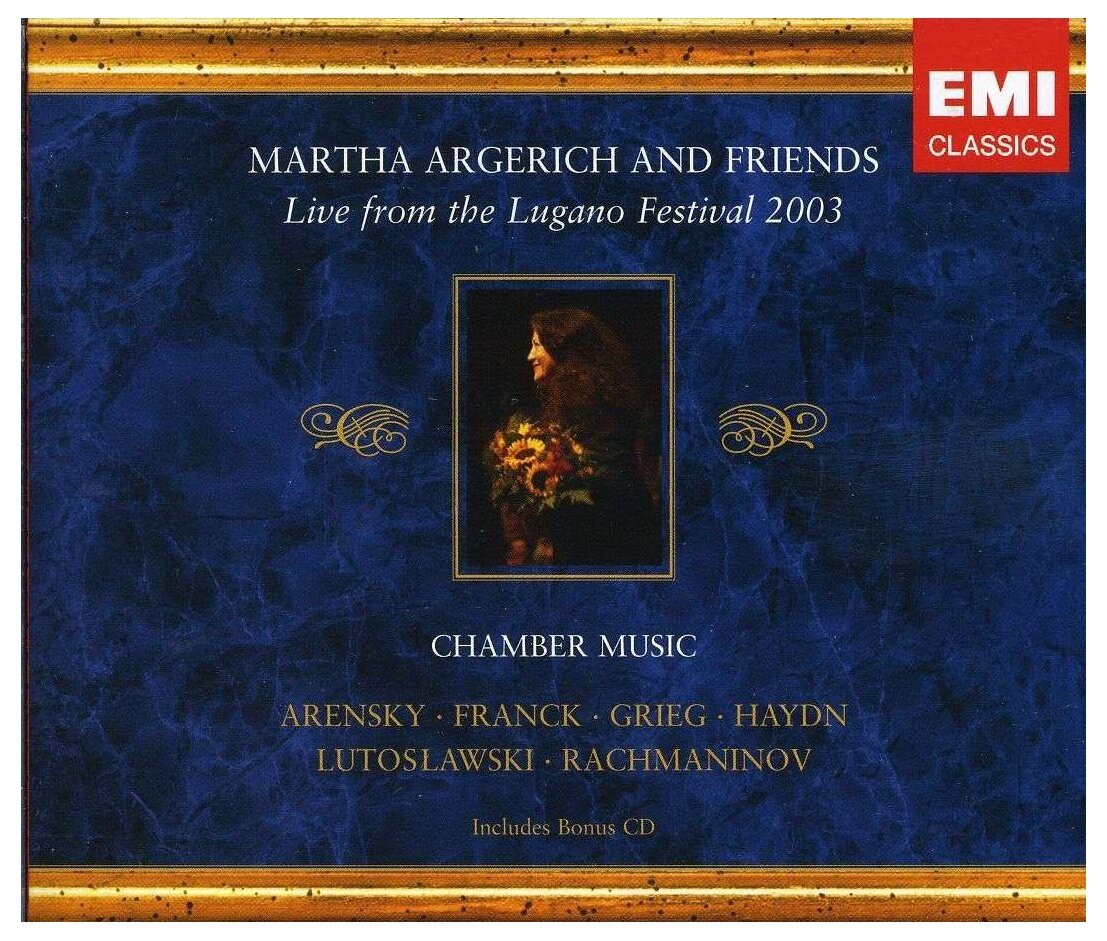 Диск Martha Argerich & Friends - Live from Lugano Festival 2003 (3 CD)