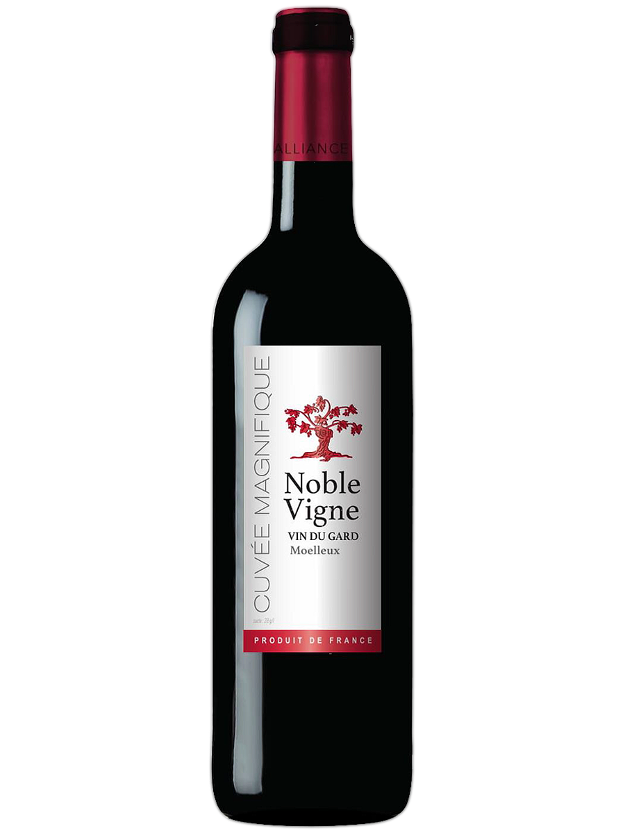 Вино Noble Vigne Vin Du Gard Moelleux, красное, полусладкое, 0,75 л