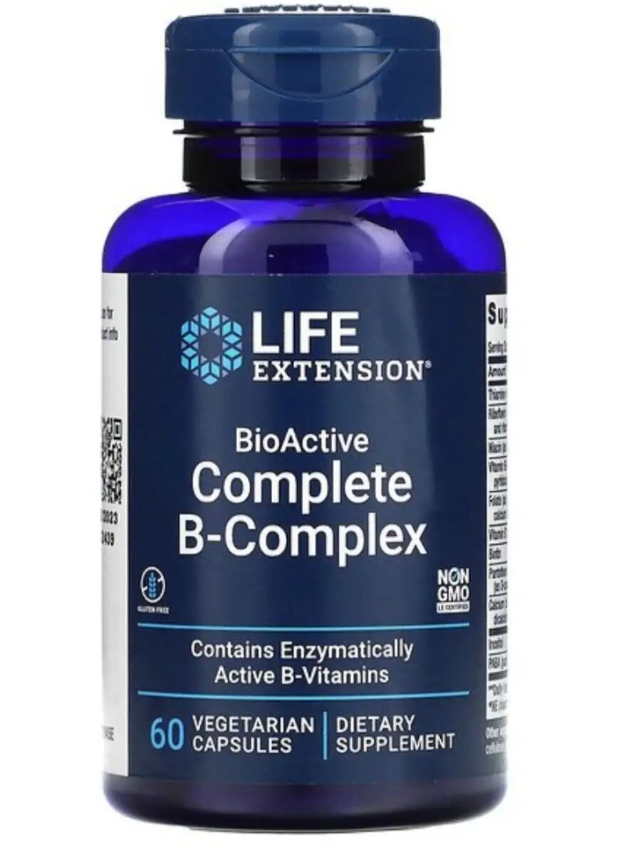 B-complex витамины группы b для энергии силы выносливости