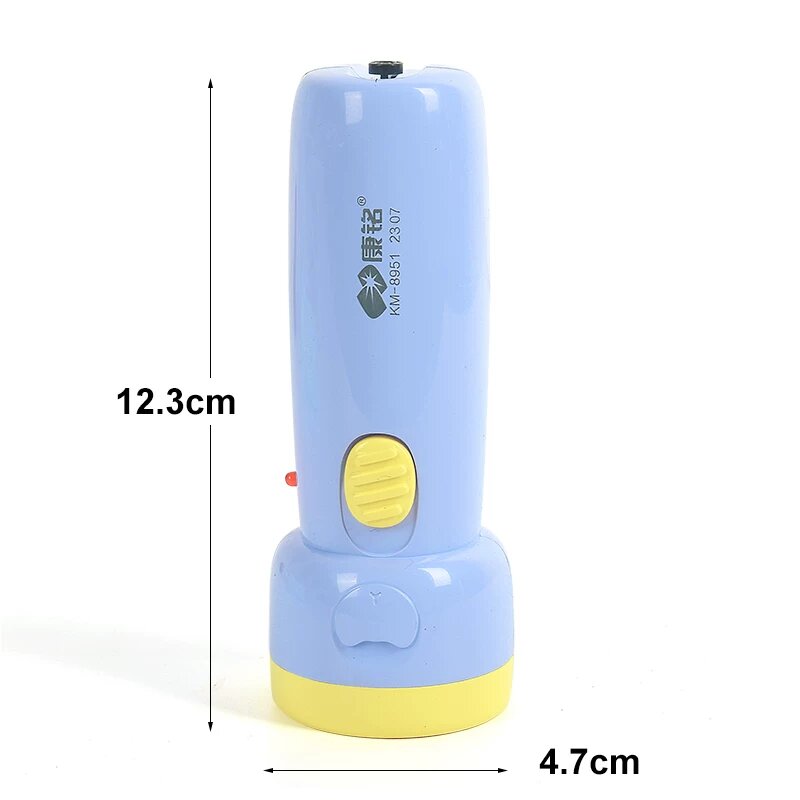 Светодиодный фонарик Kangming, портативный, миниатюрный, перезаряжаемый, с ярким светом, дальнего действия, для