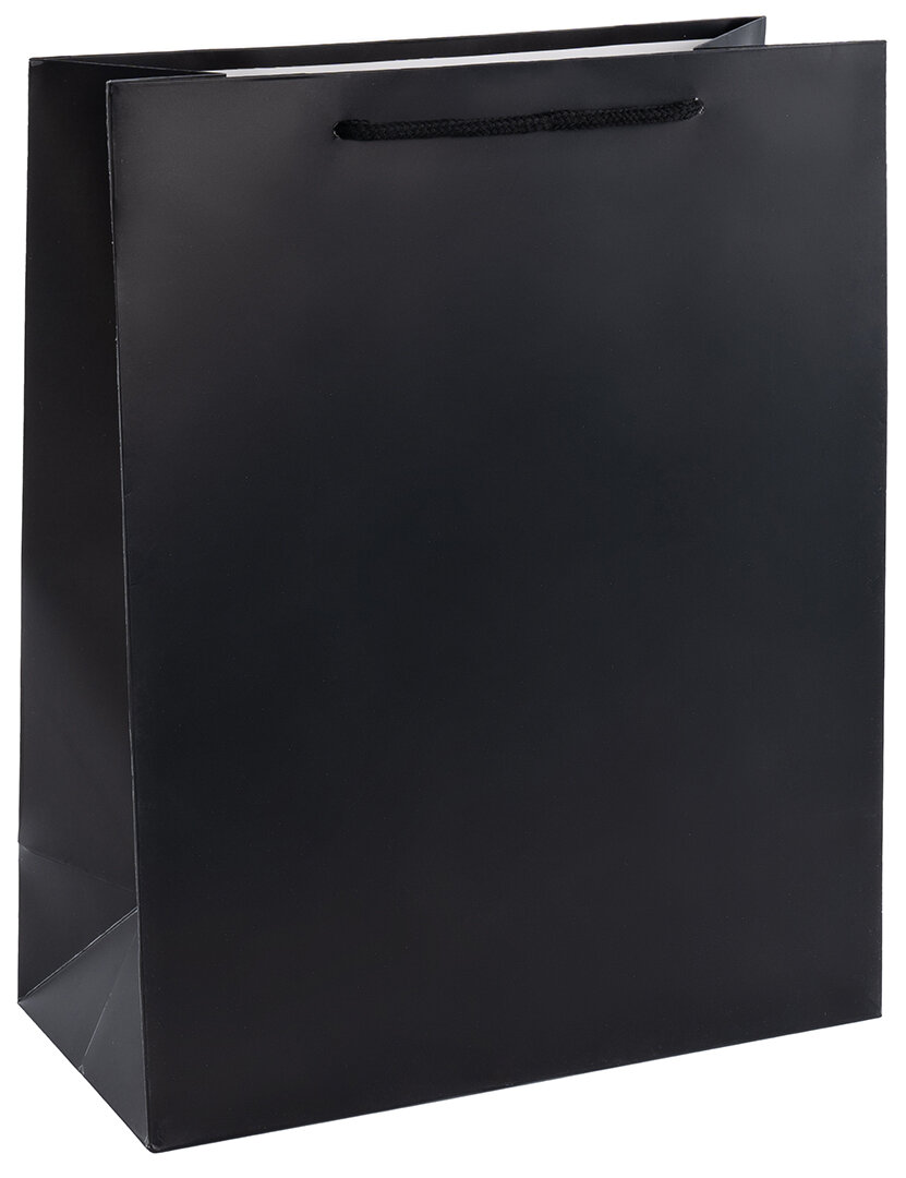 Пакет подарочный Дон Баллон Классика, Черный, 23х18х10 см