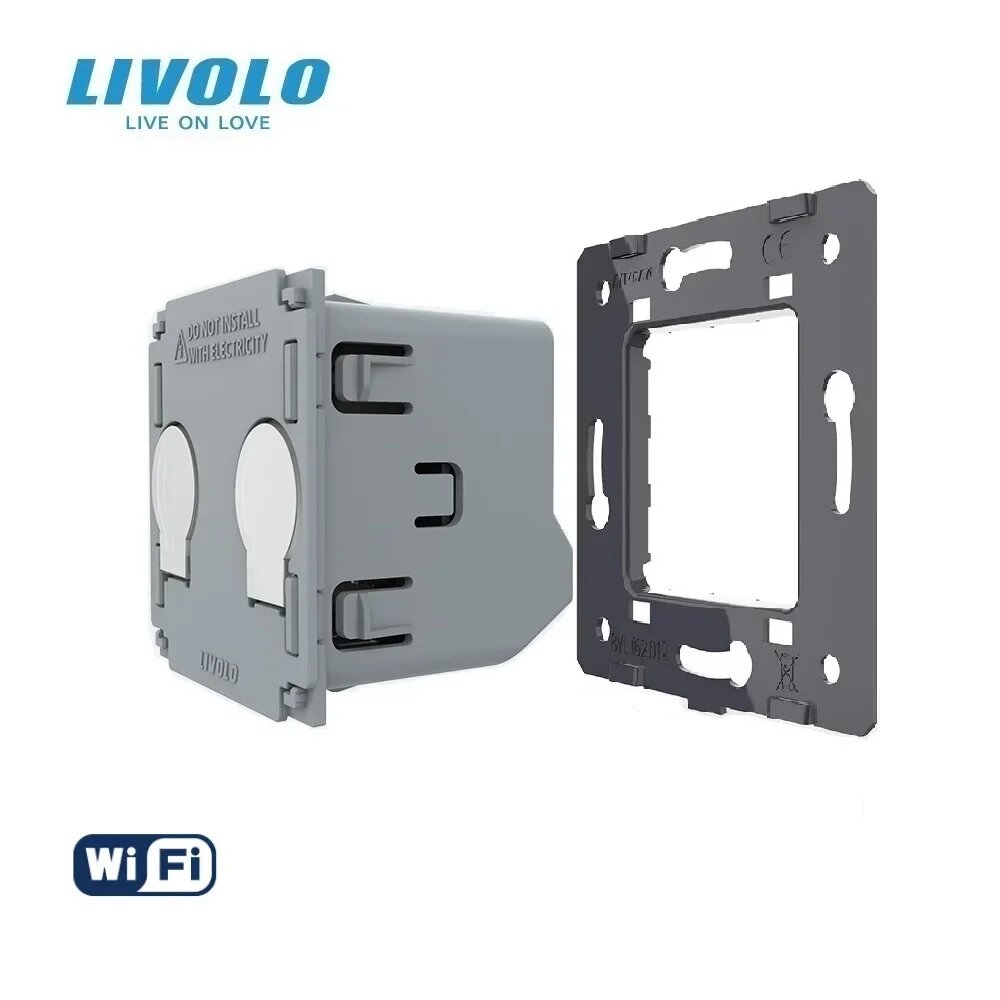 LIVOLO Основание для WiFi выключателя 2gang 1way, wifi
