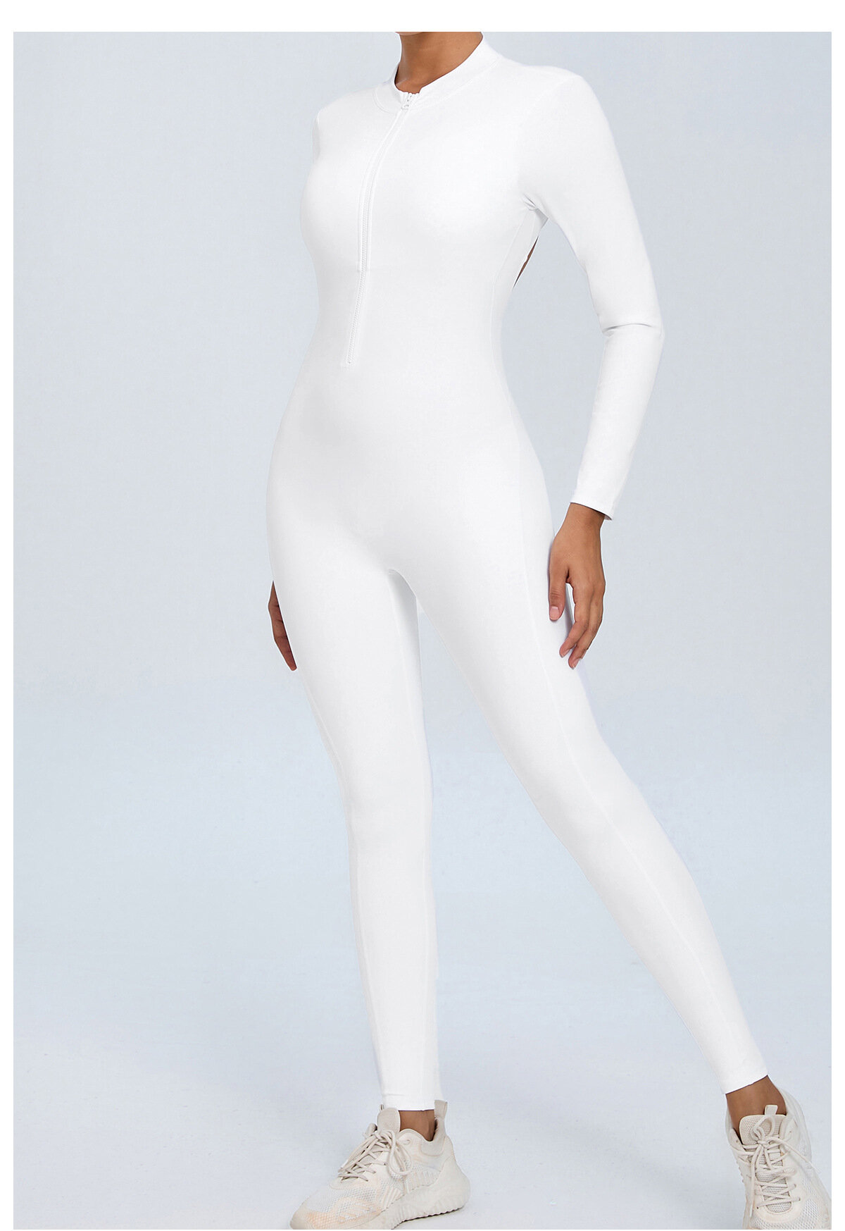 Одежда для йоги, спортивная одежда для фитнеса, накладки на грудь, колготки, белое, 46/L