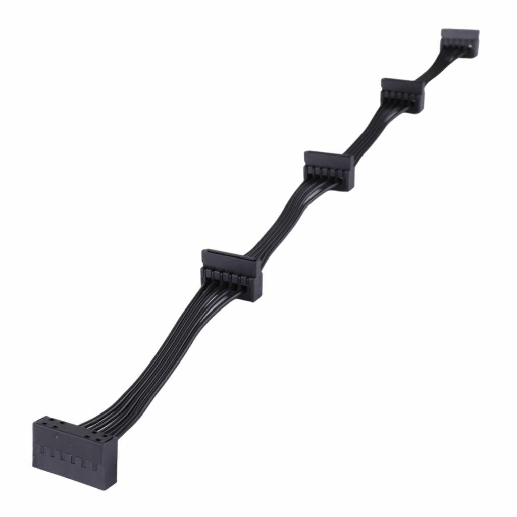 Кабель питания SATA 15Pin 1 to 4 для жесткого диска