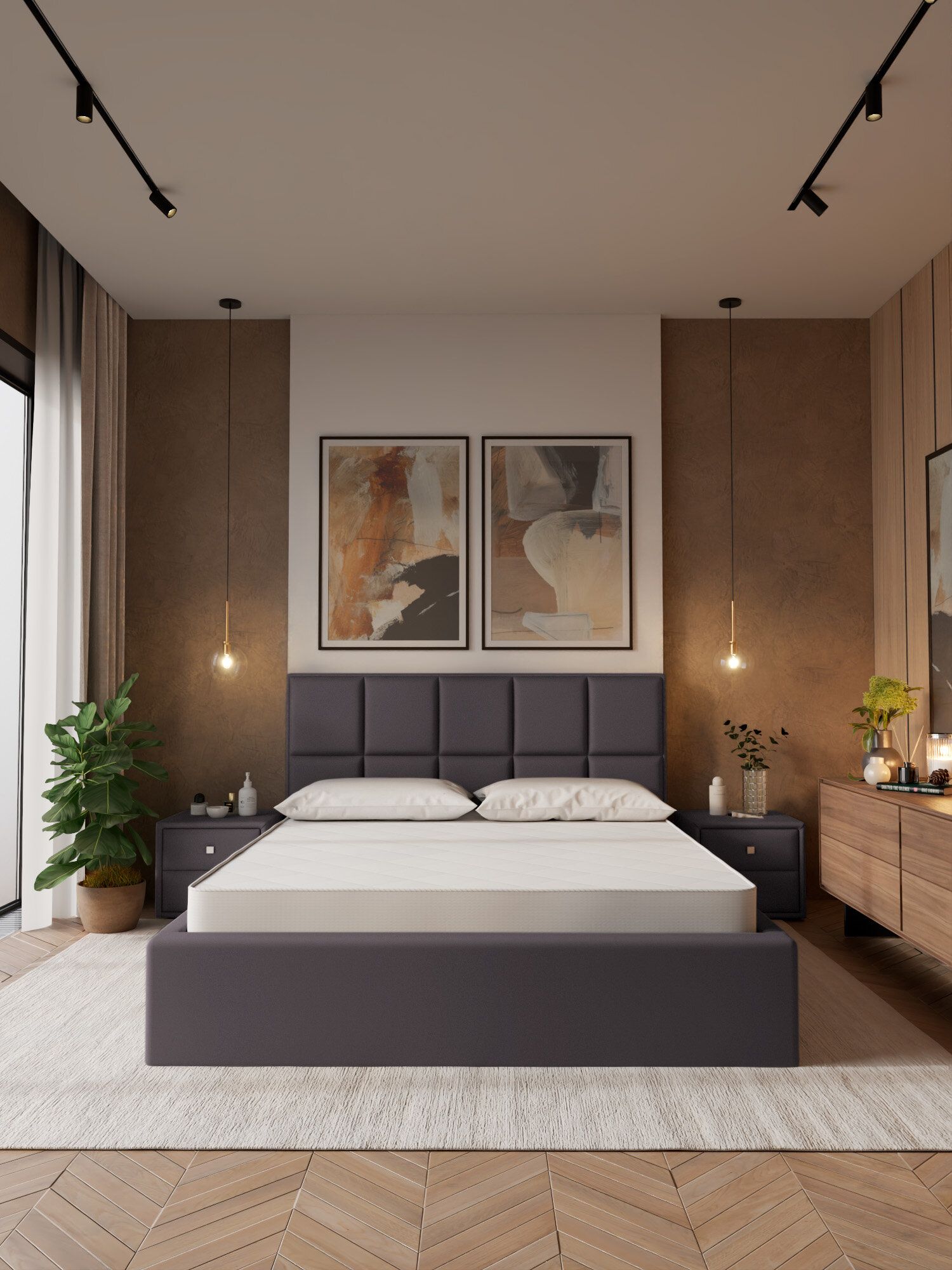 Кровать двуспальная 160х200 с подъемным механизмом, Флоренция с мягким изголовьем для дома и спальни, ортопедическое основание, ящик для белья