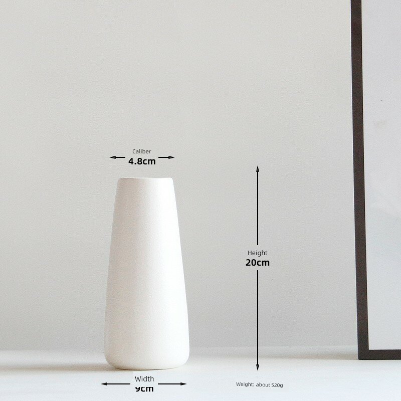 Маленький белый керамический вазон для гостиной, элегантный домашний декор, творческий цветочный горшок для воды,