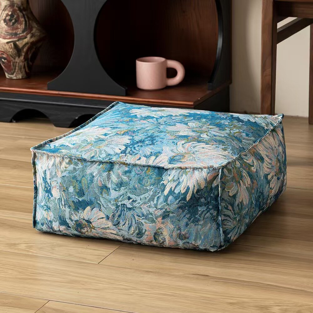 Подушка, домашний татами-футон, в этническом стиле, 45x45 см