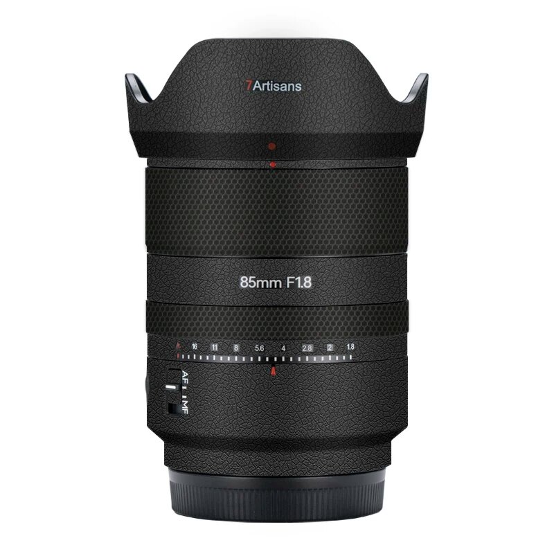 3M Защитная пленка для объектива 7artisans AF85F1.8 - Узор кожаной текстуры черный