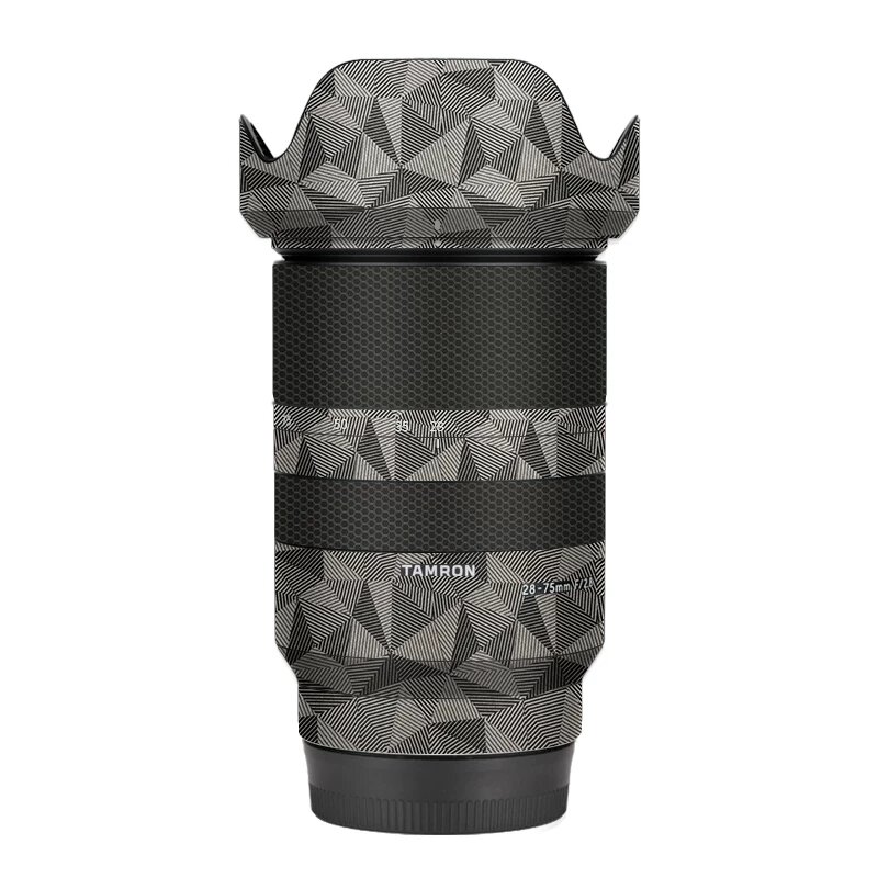 Пленка-защита для объектива Tamron 28-75mm F2.8 поколение 1 с северной треугольной узором титановый золотой для защиты
